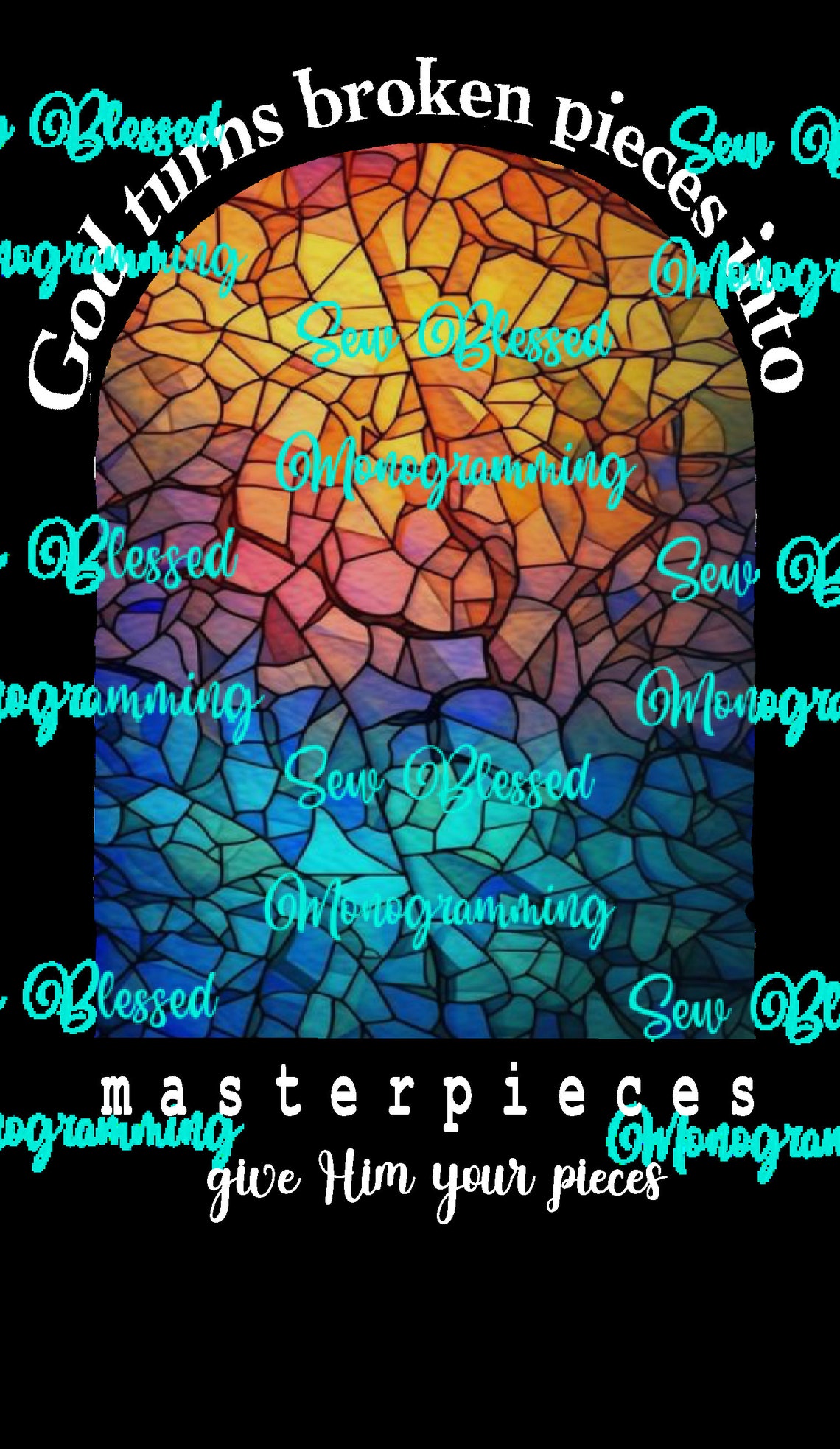 God Turns Broken Pieces Into Masterpieces Png, 2 Files - Etsy