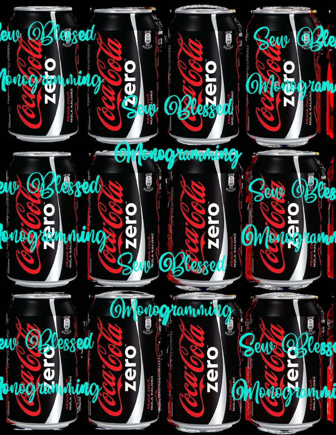 Cola Zero All the Same Png - Etsy