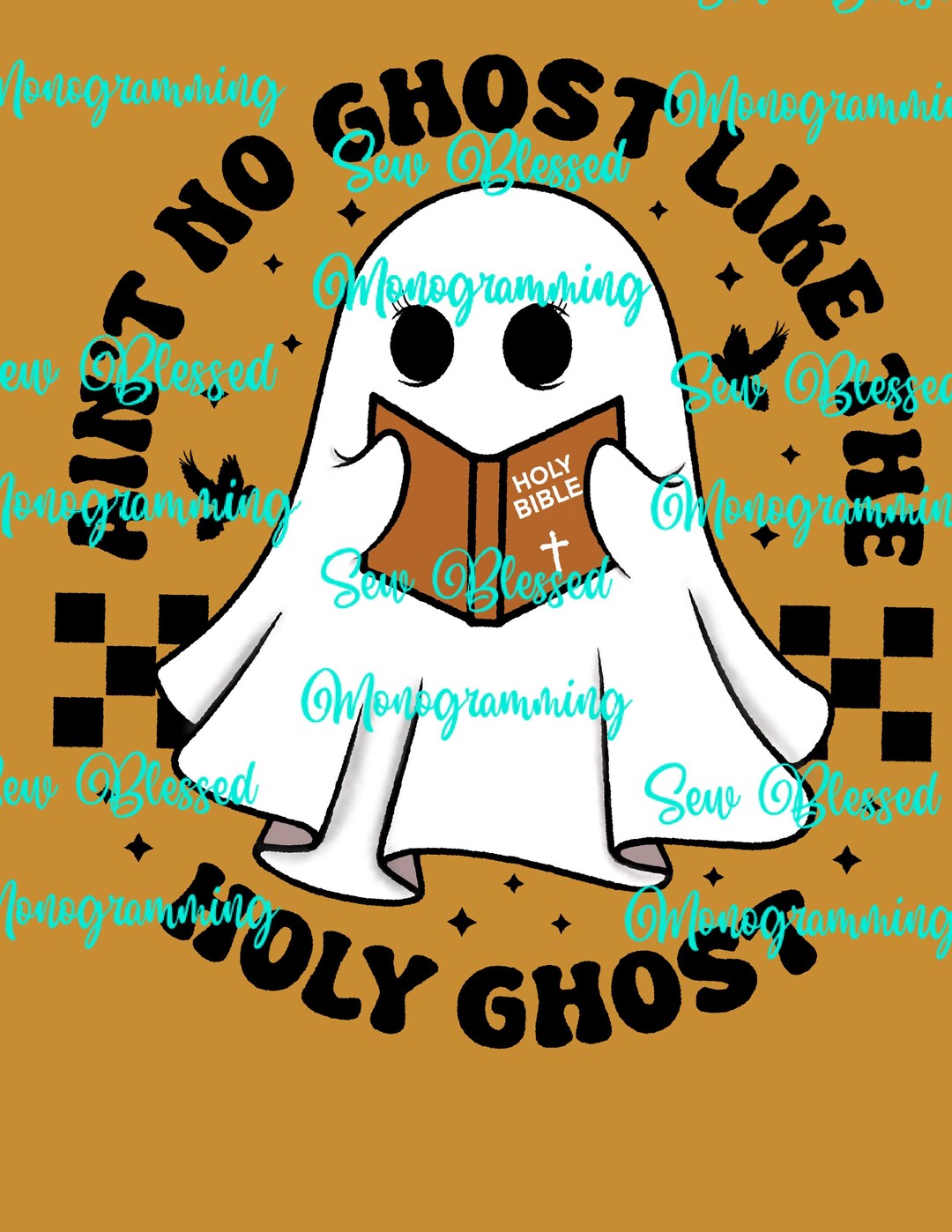 Ain’t No Ghost Like the Holy Ghost Png, 2 Files!!!! - Etsy