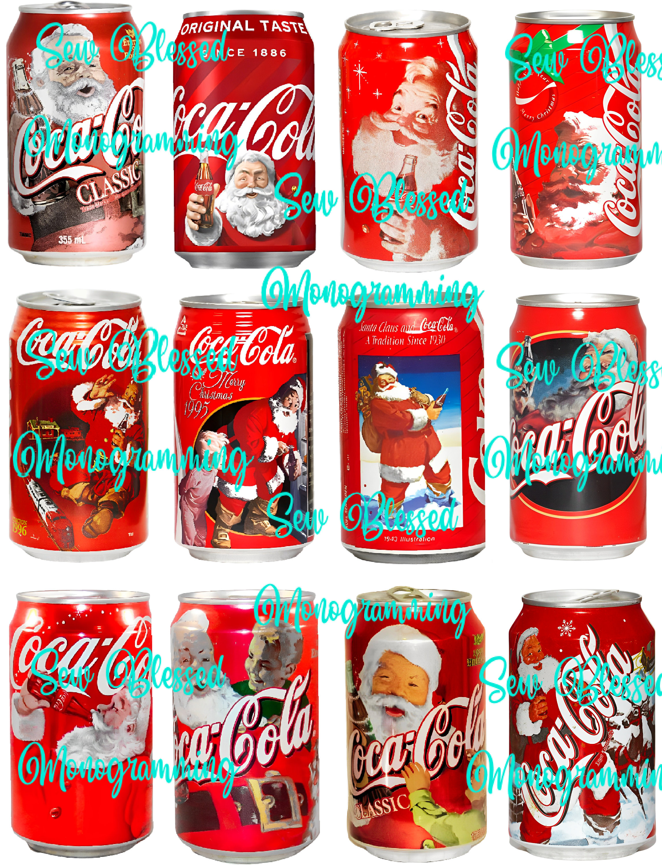 Coca Cola Santa Can