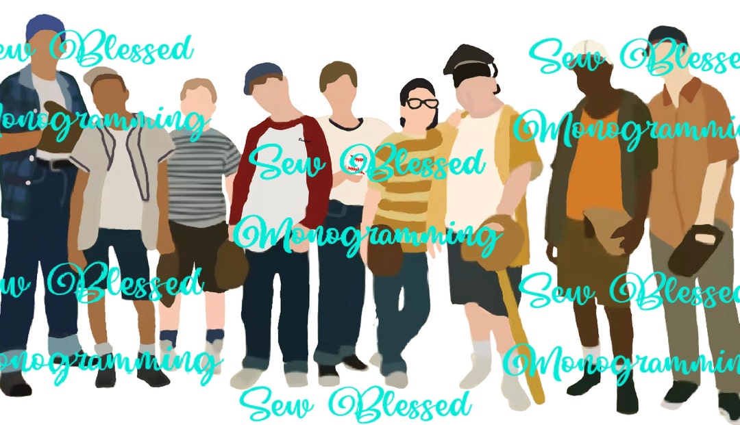 Sand Lot Characters Sketch Png - Etsy