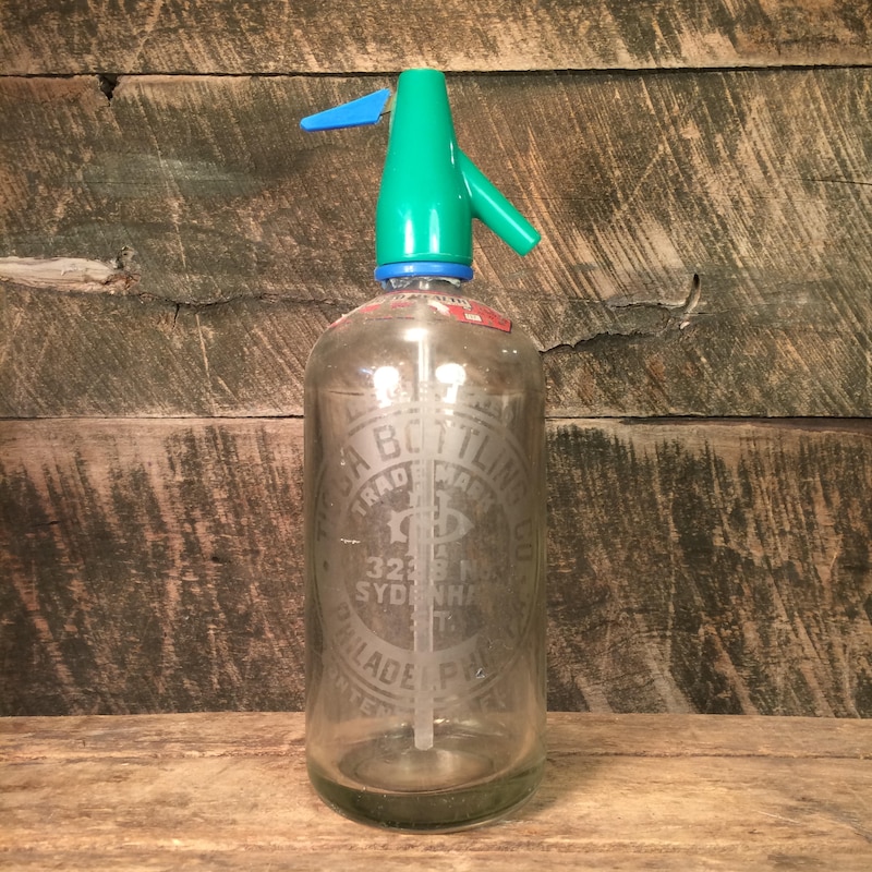 Antique Seltzer Water Bottle - Etsy