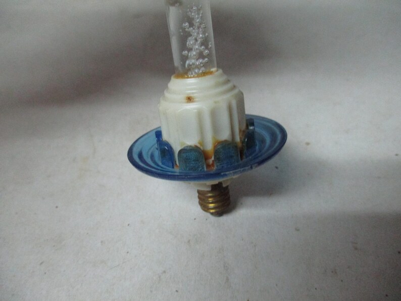 Old 1940's Paramount C-6 Kristal Snow OIL Bubble Light W Clear Tube ...