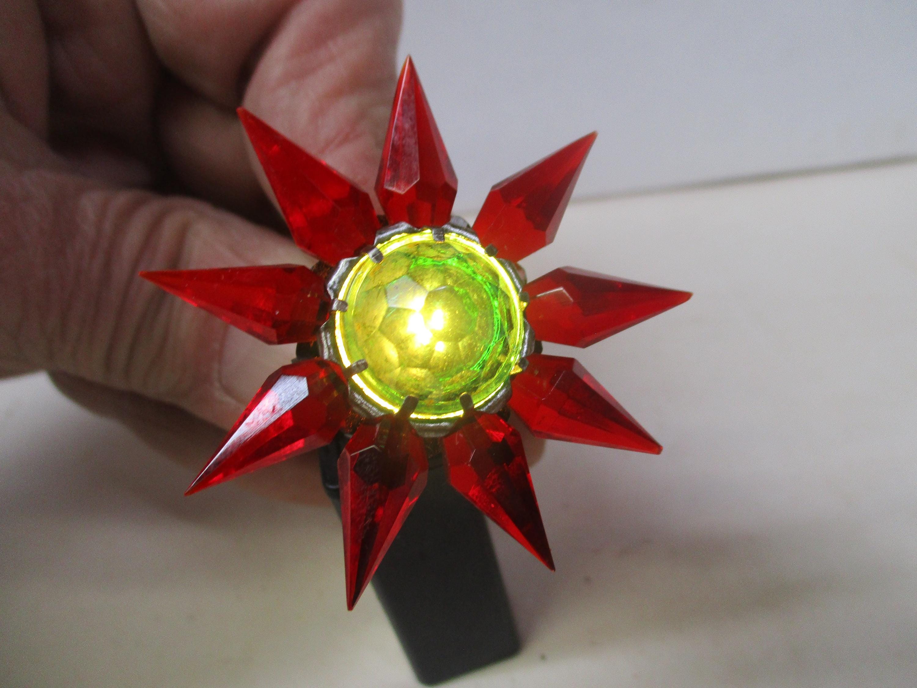 1930s C-6 Single Row MATCHLESS STAR Light - Red W Green Gem - Etsy