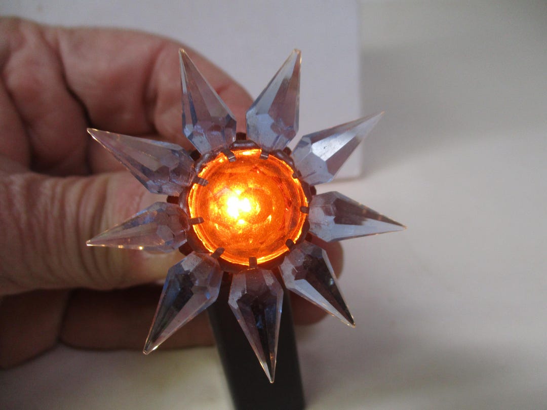 1930s C-6 Single Row MATCHLESS STAR Light - Blue W Amber Gem - Etsy