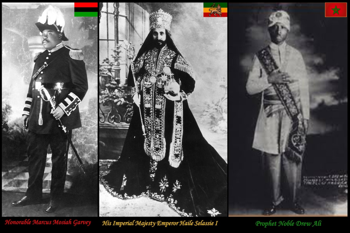 Buy Noble Drew Ali, Moorish Science Temple of America, Moorish Men ...