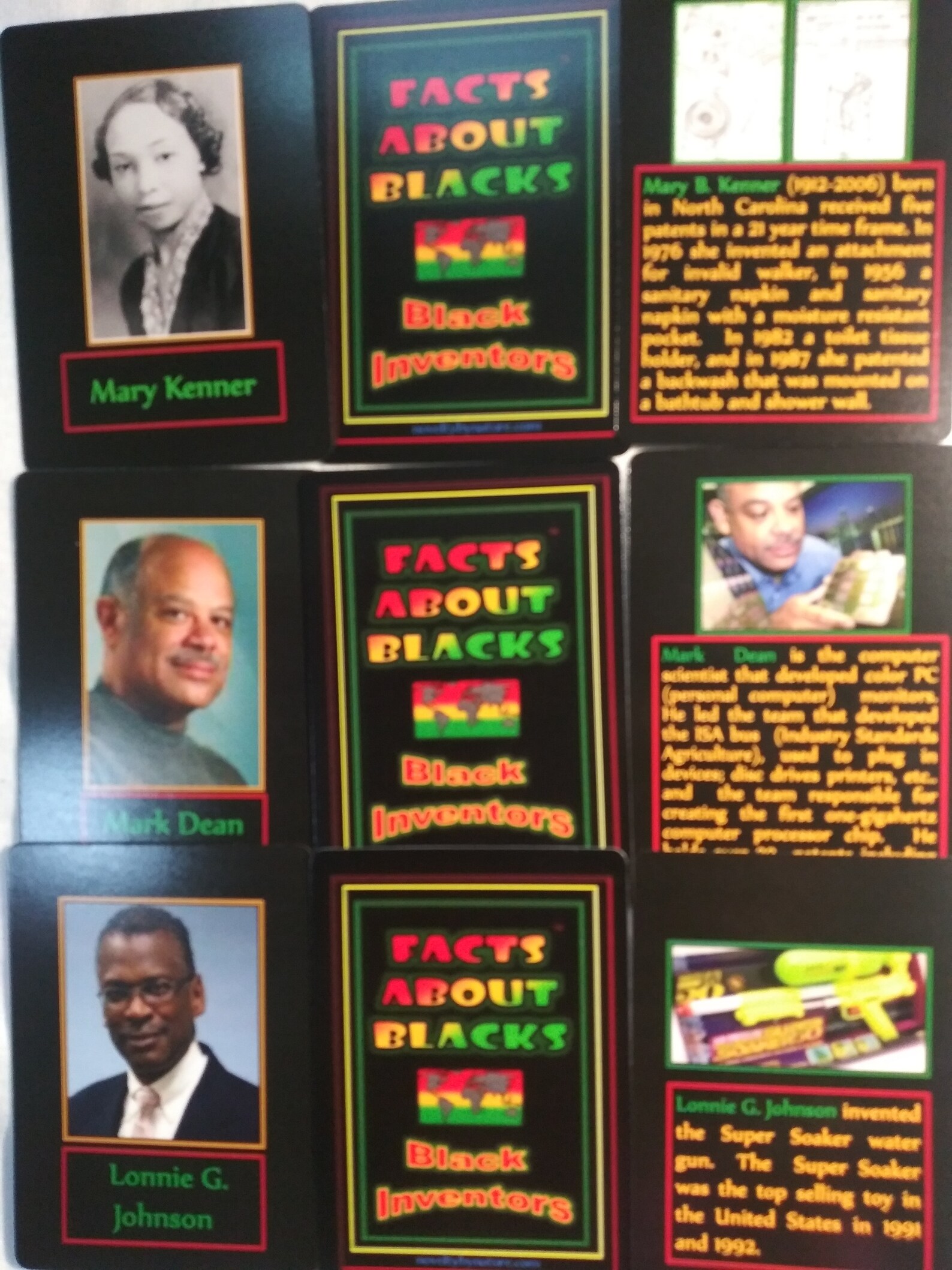 Black History Match Card Game Facts About Blacks TM Black | Etsy