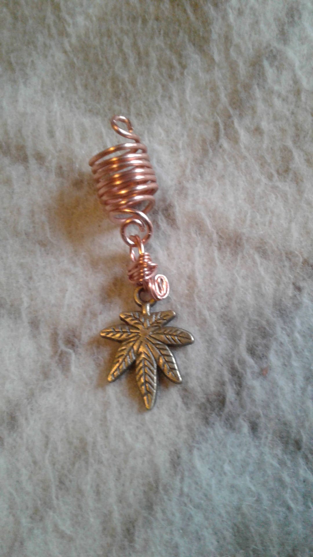 Leaf Shaped Loc Jewelry - Etsy