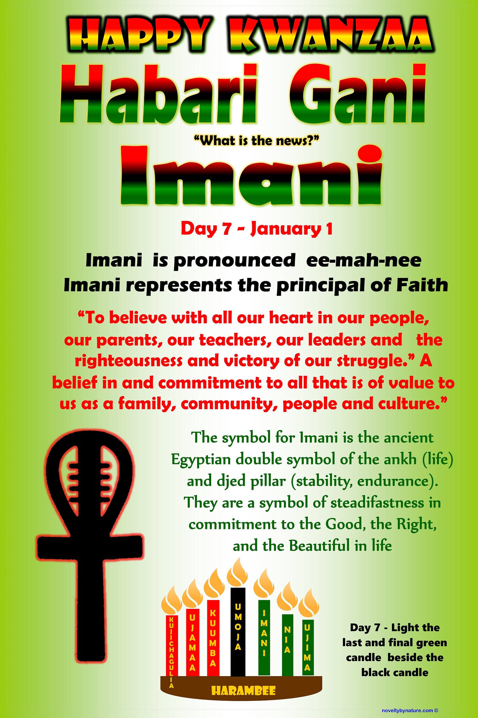 Kwanzaa Poster Set Kwanzaa Decorations Umoja Poster Ujima - Etsy