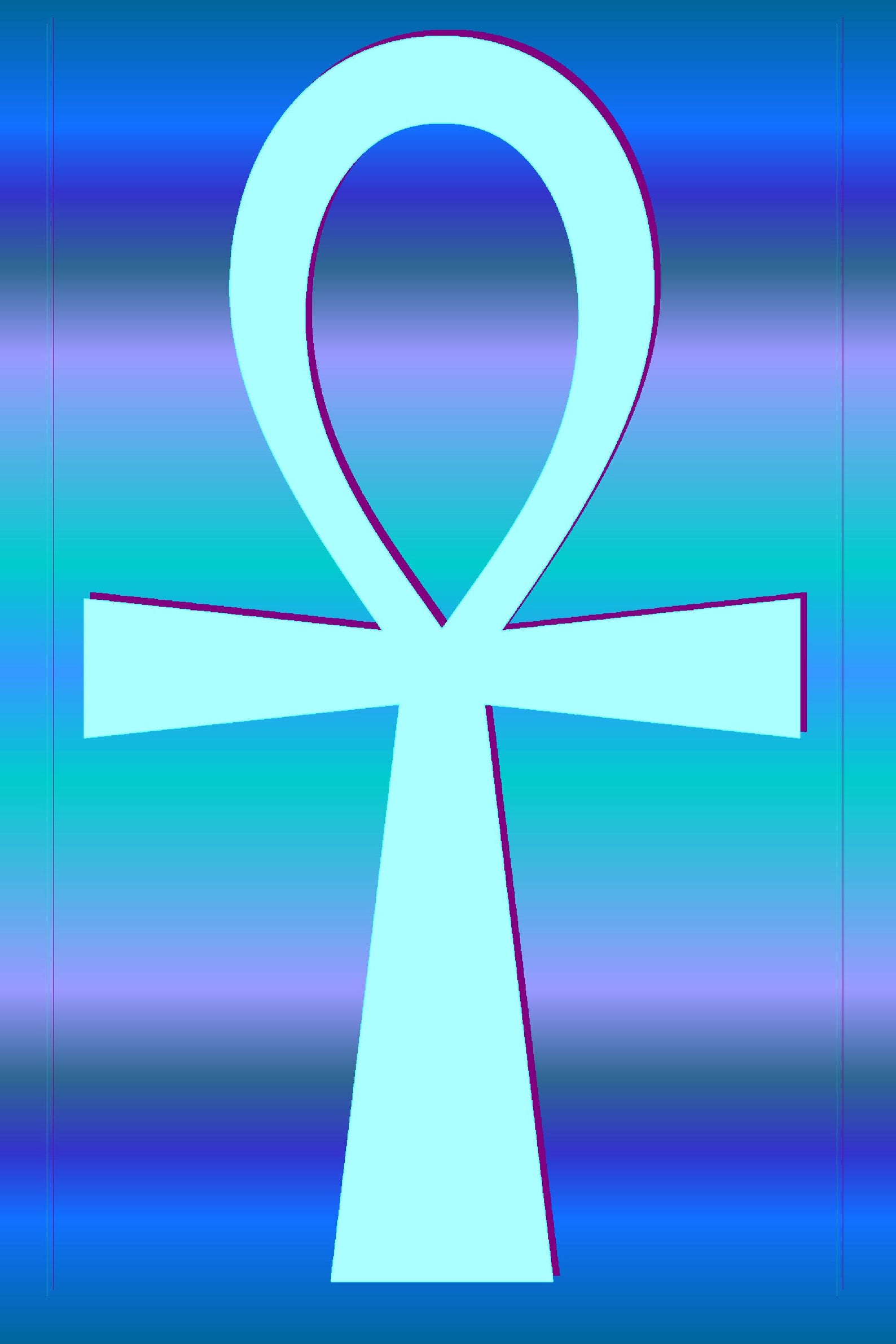 Egyptian Ankh and Eye of Horus Posters - Etsy