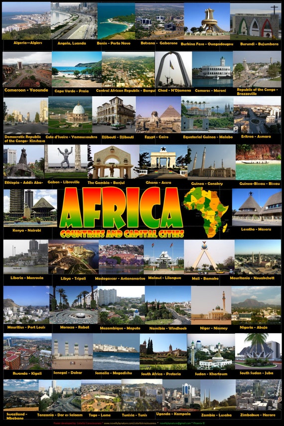 Capital Cities Of African Countries