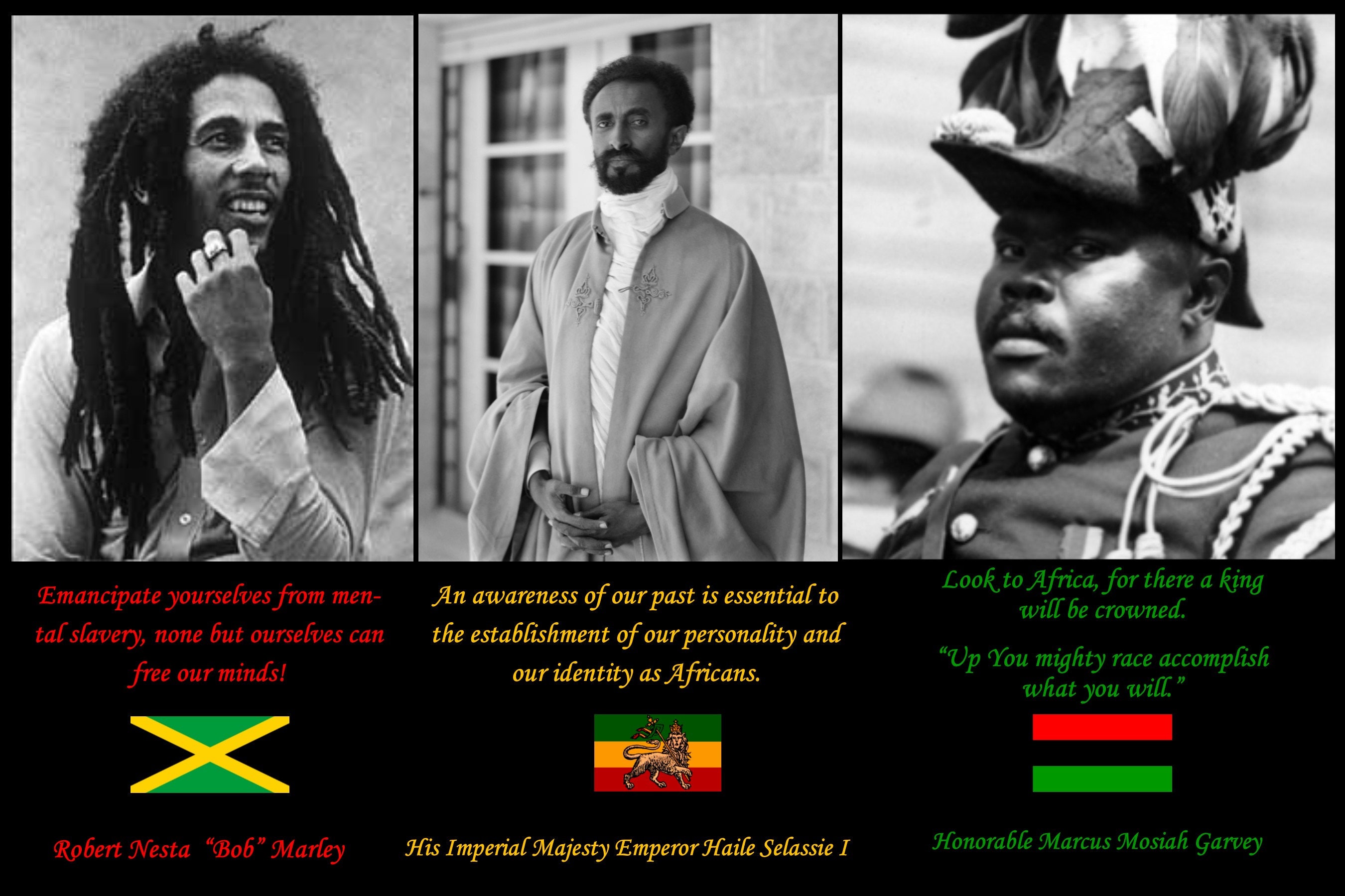 Rasta Posters Jah Rastafari Artwork Prints Posters Selassie | Etsy UK