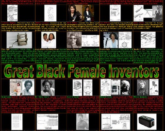 Black Inventors Poster | Etsy
