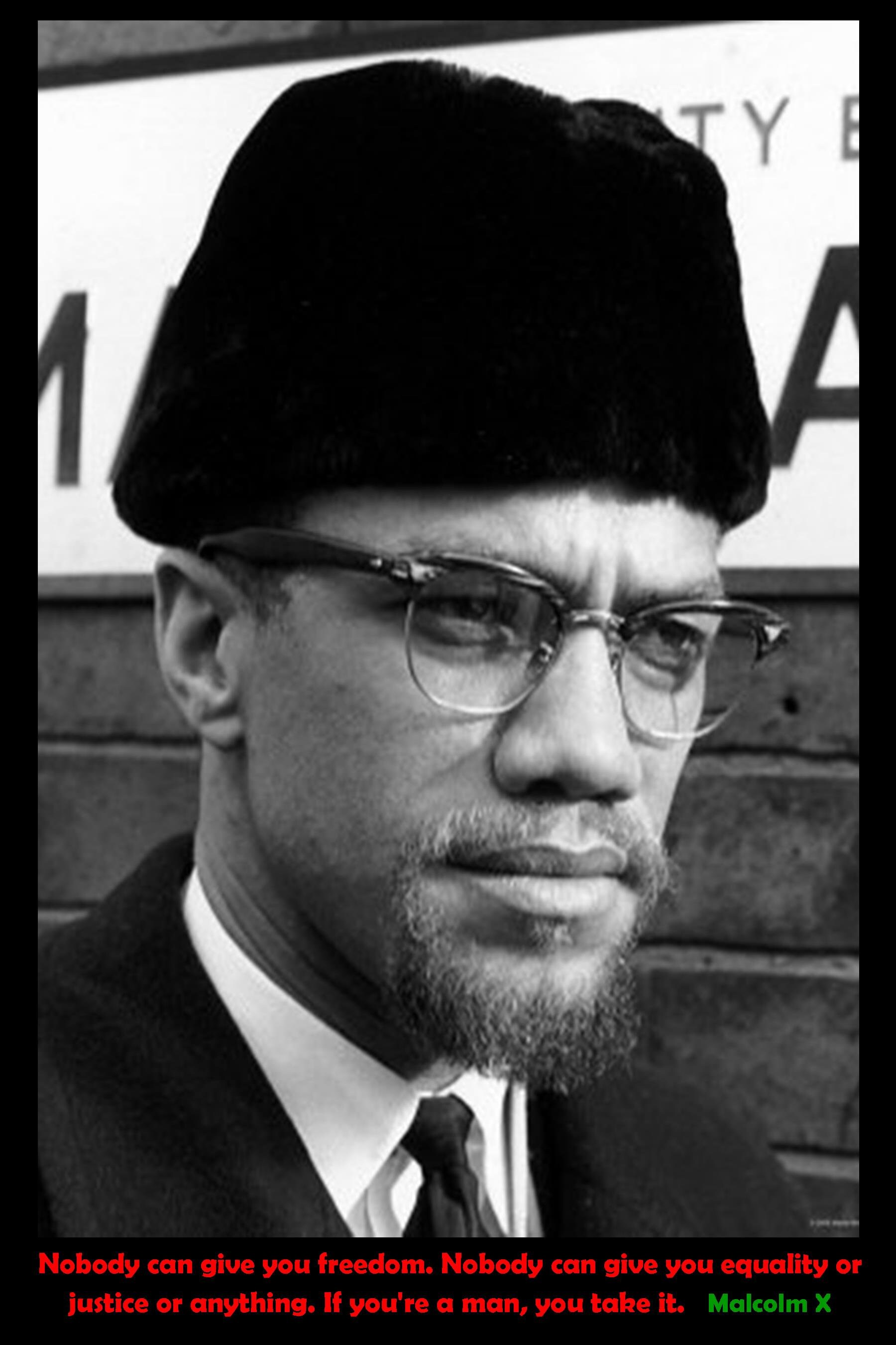 Malcolm X Poster - Etsy