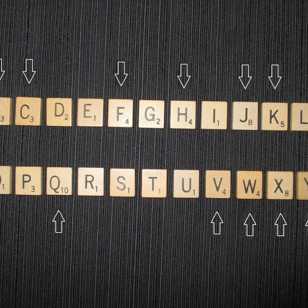 Scrabble Letter Tile - Etsy