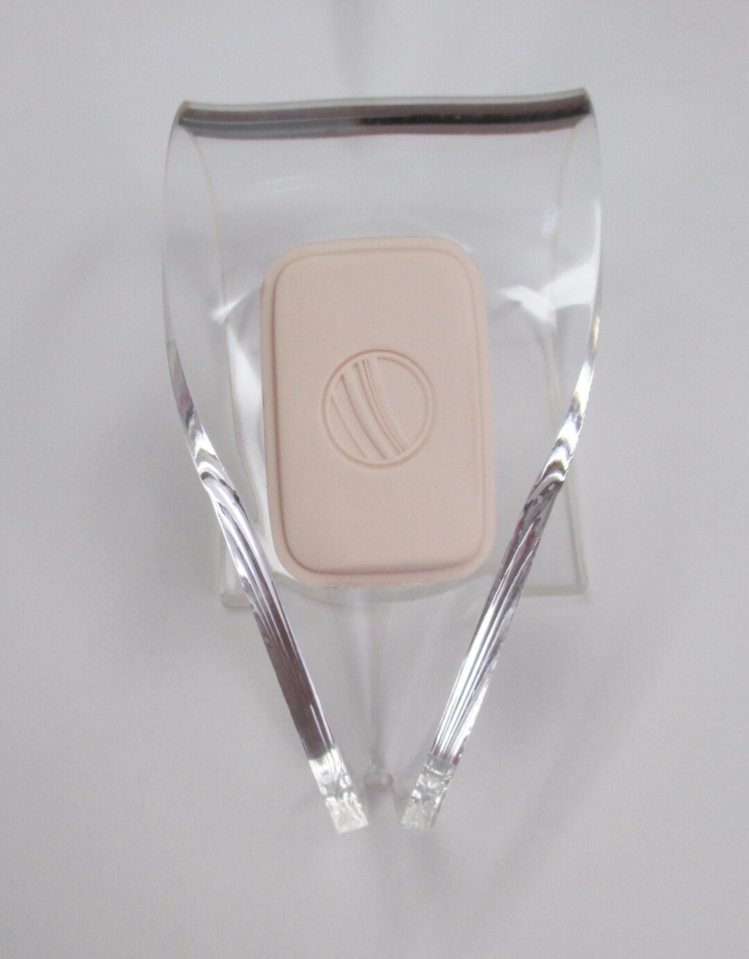 Acrylic Self Draining Soap Dish Slanted Clear Lucite/plastic Bar Soap ...