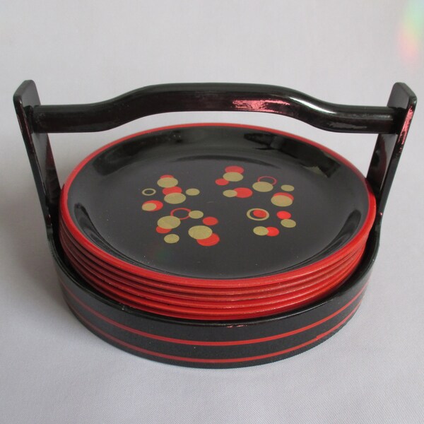 Lacquer Coasters - Etsy