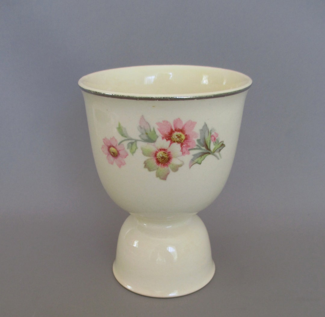 Homer Laughlin Wells China Double Egg Cup Eggcup W-2543 RARE 3.25 ...