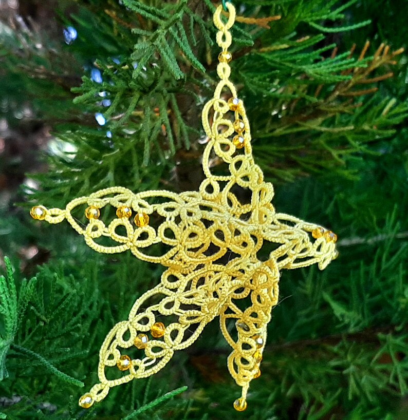Origami Star Tatting Pattern - Etsy