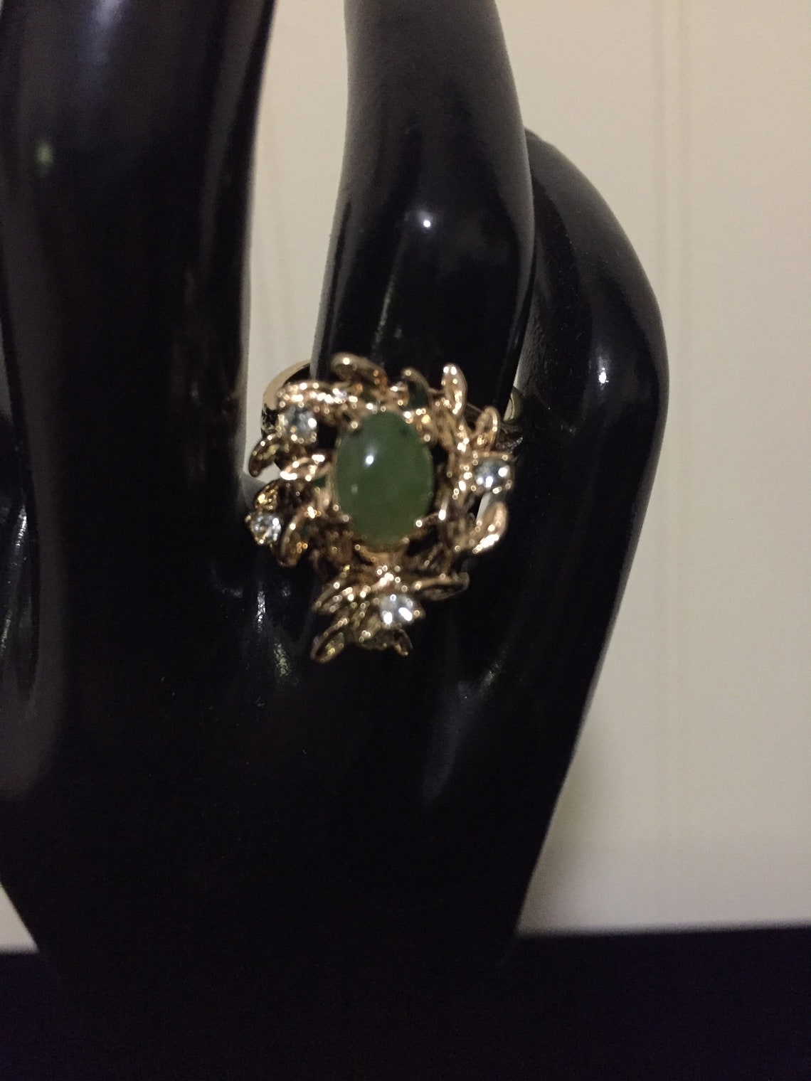 Vanderbilt Jewel Ring 18k HGE Cocktail Ring | Etsy