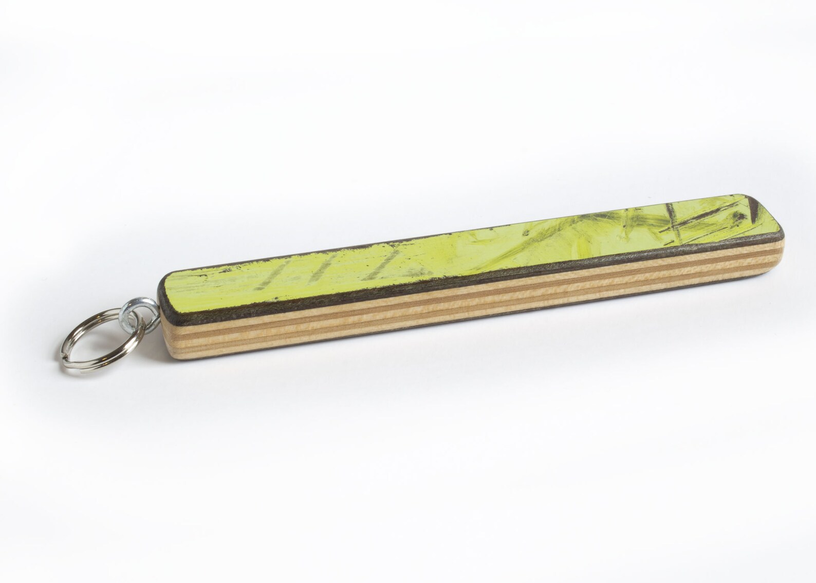 Recycled Skateboard Keychain - Etsy