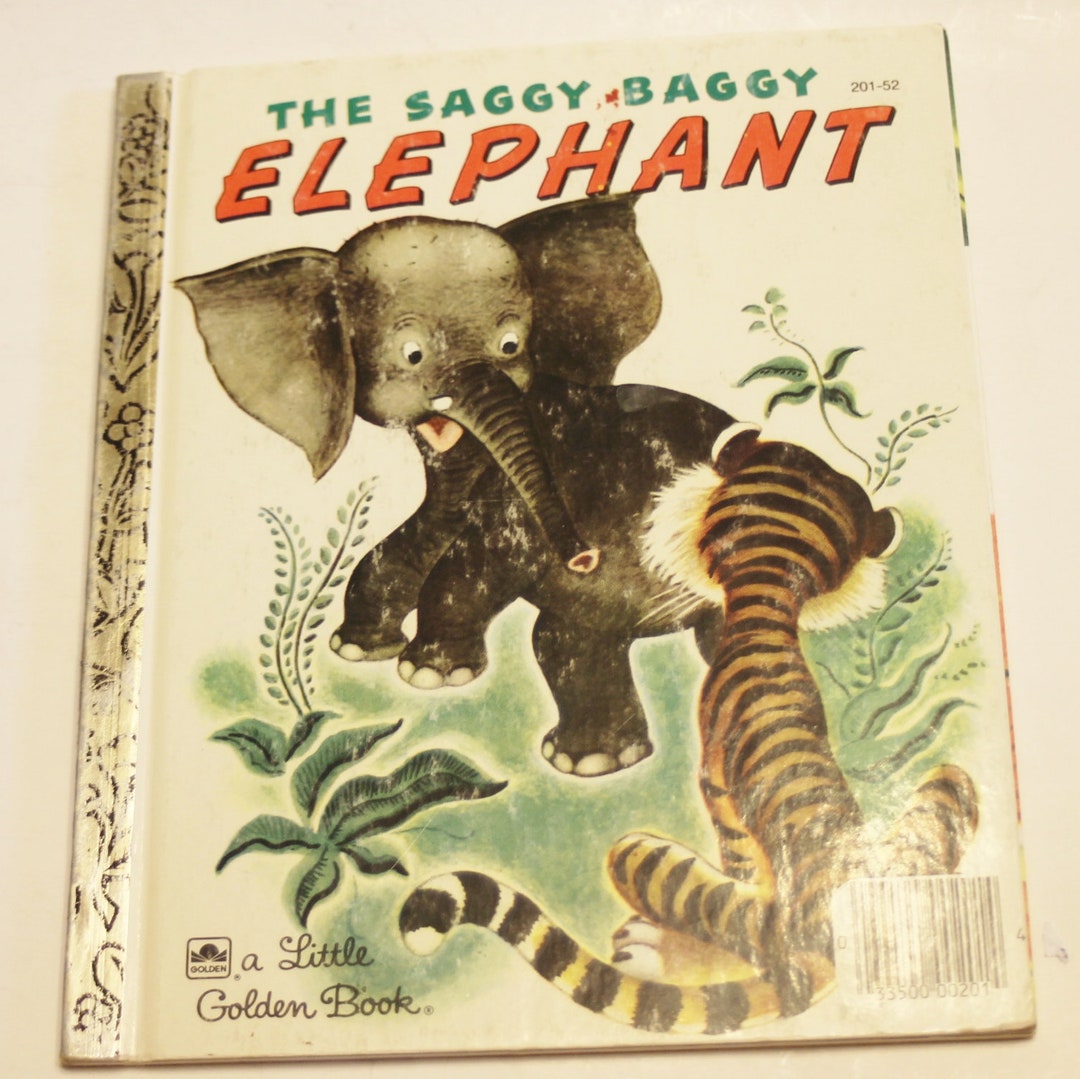 Little Golden Book : the Saggy Baggy Elephant - Children's Book, Story ...