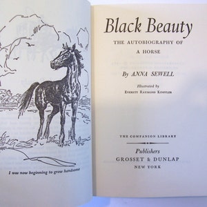 Black Beauty and Call of the Wild Companion Library Book 2 Stories in 1 ...