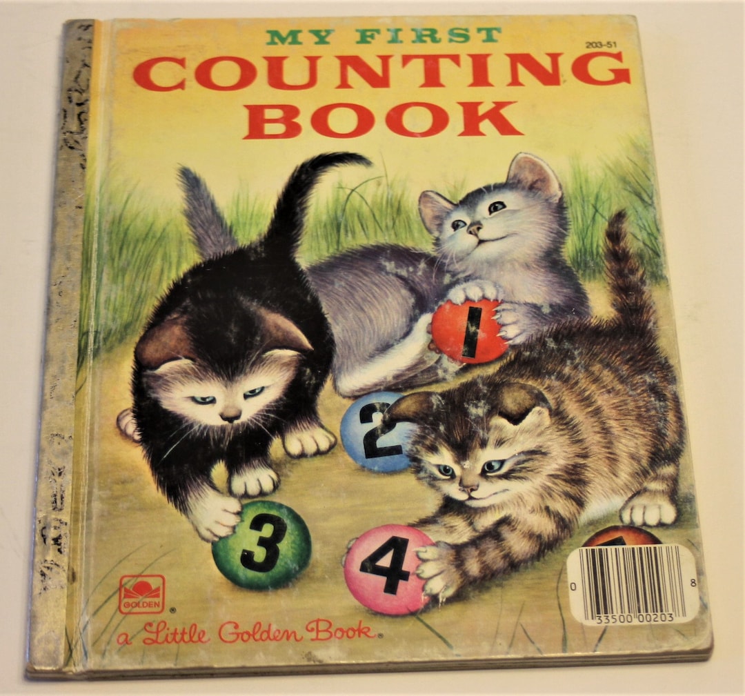 Little Golden Book "my First Counting Book" - Children's Book, Story ...