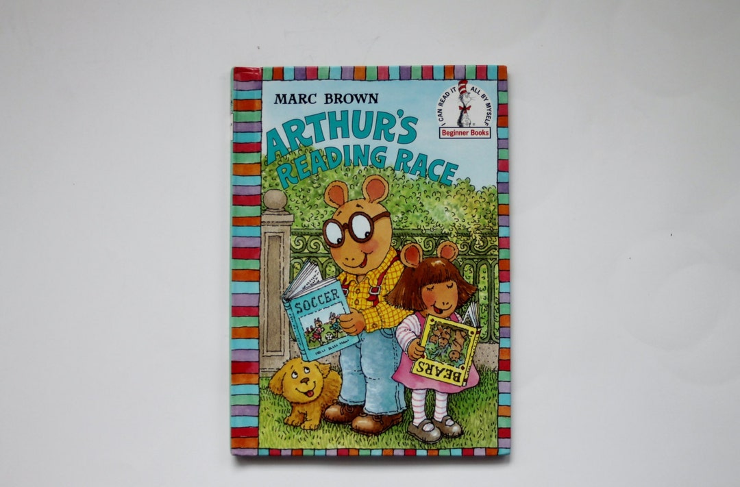 Arthur's Reading Race by Marc Brown: Beginner Book, 1996 Hardcover - Etsy