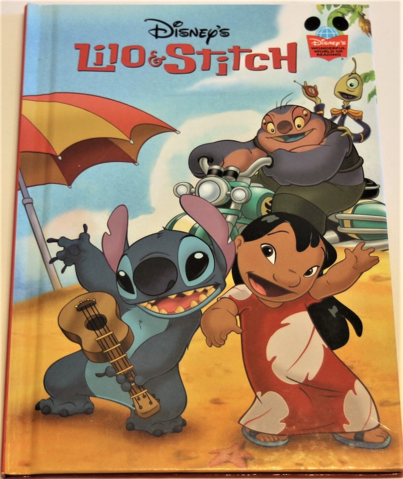 Walt Disney's Lilo and Stitch Hardbound Book Libro para niños, libro de ...