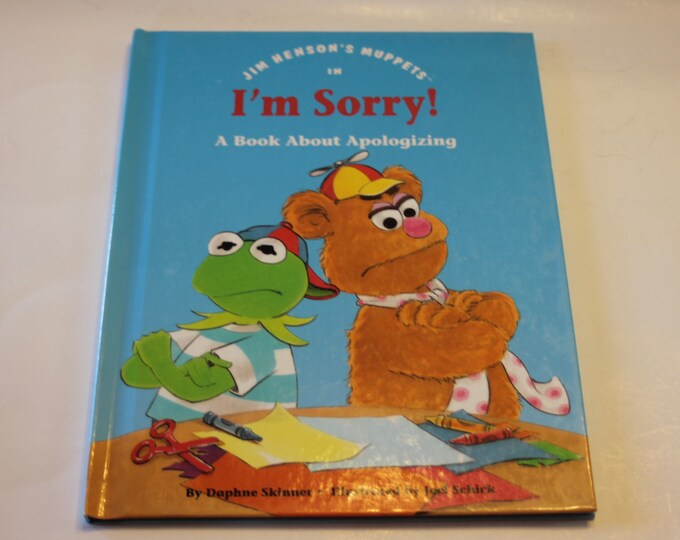 Jim Henson's Muppets in i'm Sorry A Book About Apologizing 1993 - Etsy