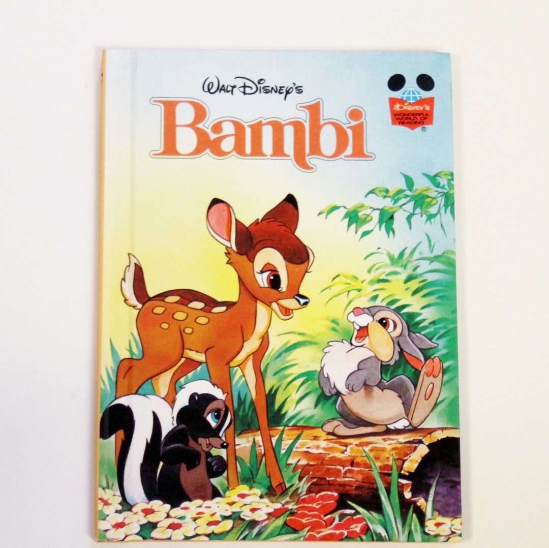 Vintage Walt Disney's Bambi Hardbound Children's Book - Etsy