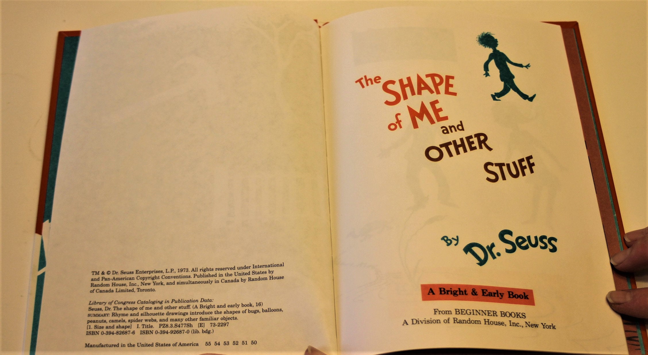 The Shape of Me and Other Stuff by Dr. Seuss: I Can Read It All by ...