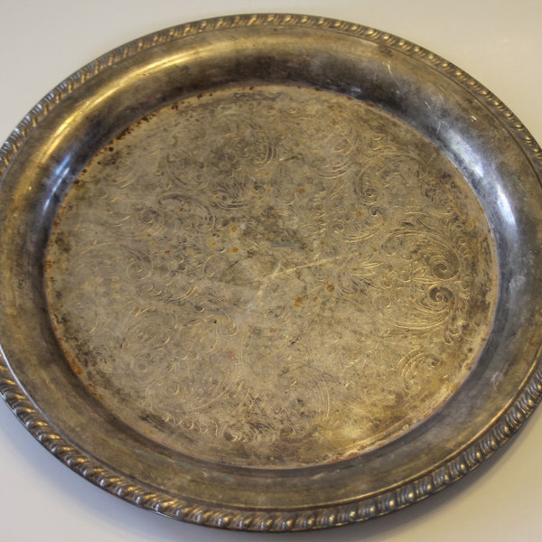 Silverplate Platter - Etsy