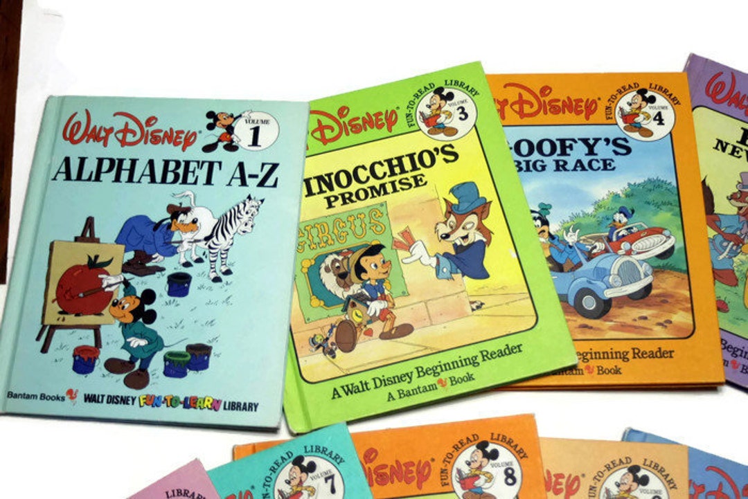 Disney Bantam Books 1983 Disney's Fun-To-Learn Library - Etsy Portugal