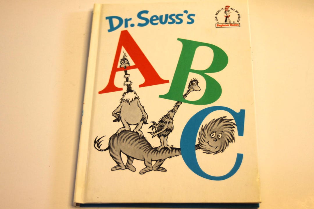 Dr. Seuss's ABC Book: Hardbound Beginner Book, 1991 Edition - Etsy