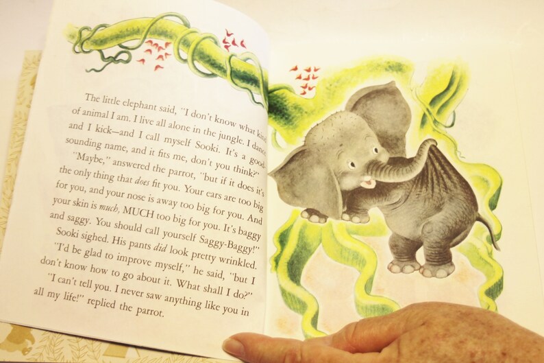 Little Golden Book : the Saggy Baggy Elephant Children's Book, Story ...