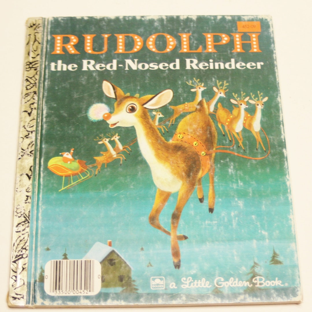 Rudolph the Red-nosed Reindeer Golden Book - Christmas Book, Children's ...