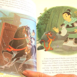 A Little Golden Book: Disney's Mulan Hardbound Book (1998) First ...