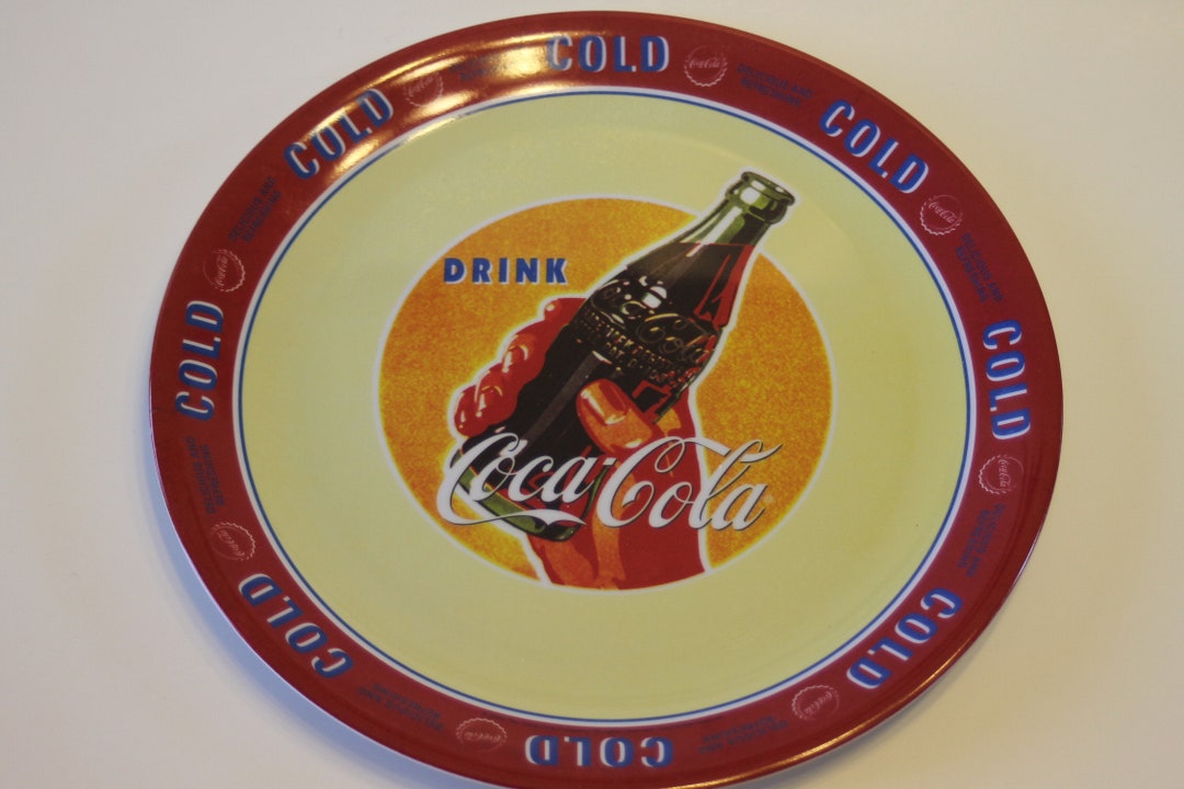 Coca Cola Melamine Dinner Plate - Etsy