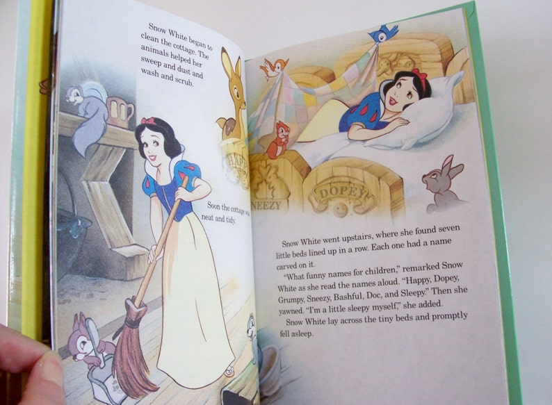 Snow White Disney's Wonderful World of Reading Hardbound - Etsy