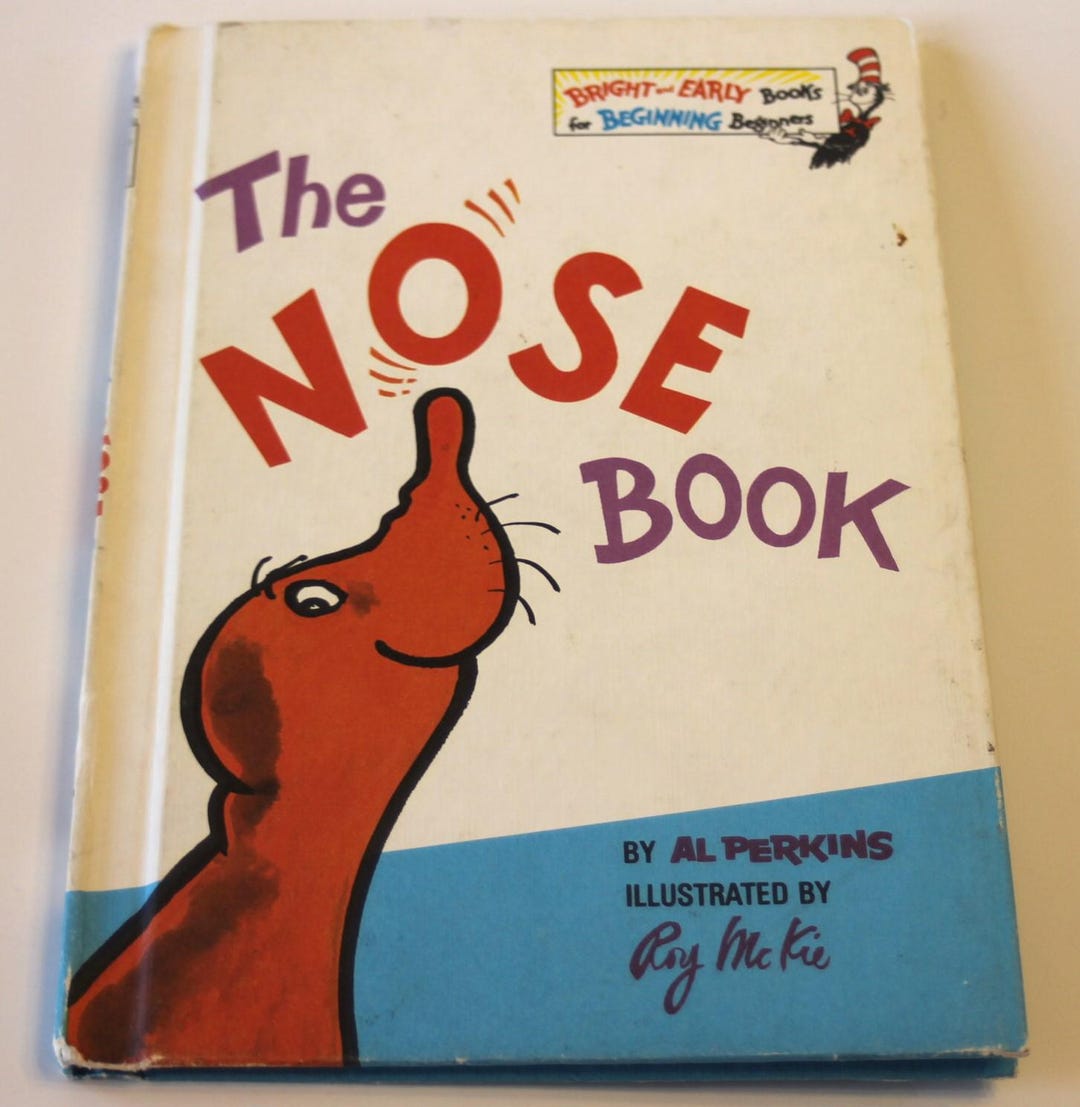 Vintage Book: the Nose Book by Al Perkins, Children's Book PREVIOUSLY ...