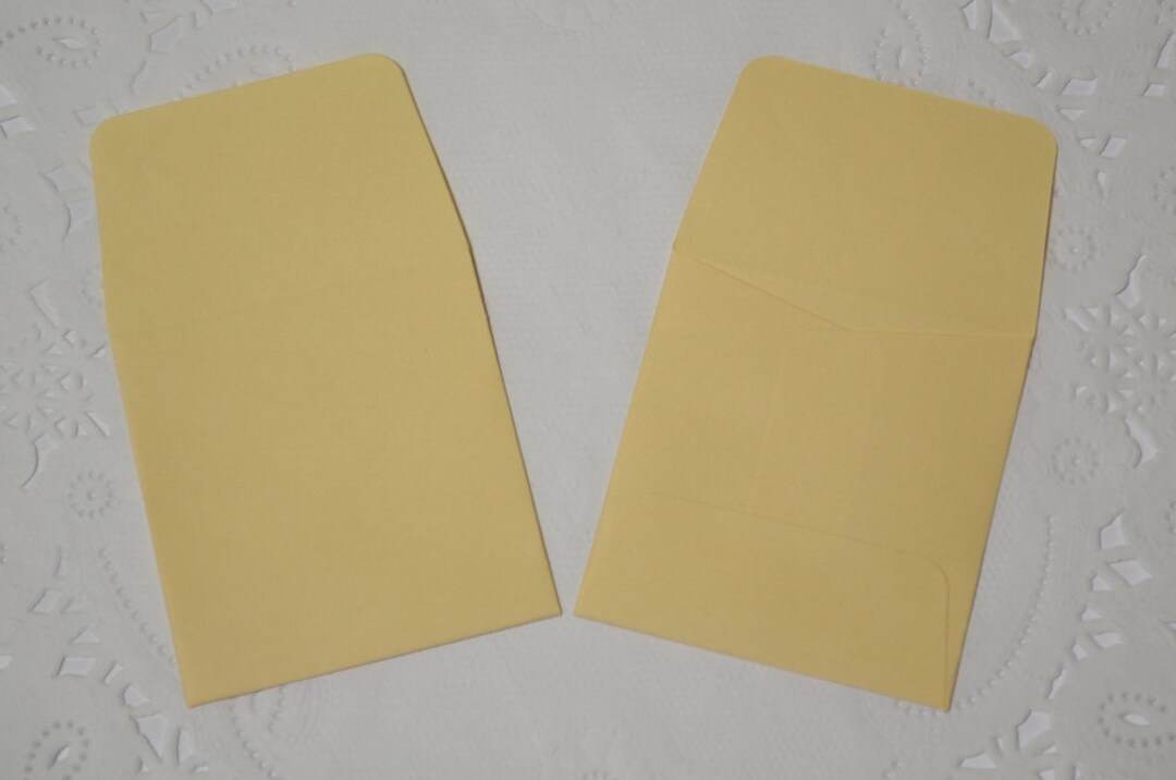 Bulk 225 - 2" X 2" Mini Paper Envelopes for Cards Tags Small Tiny Light ...