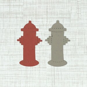 20 Fire Hydrant Plantable Seeded Paper Shape Favors 2 15/16", Available ...