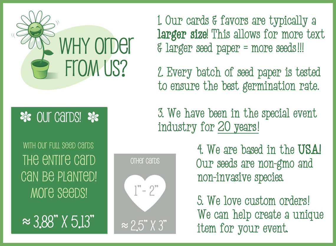 12 Earth Laughs in Flowers Design Seed Paper Earth Day Cards ...
