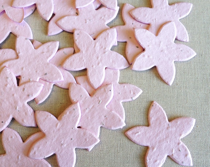 Plantable Seed Paper Confetti - 350 Assorted Pieces - 1 Ounce - Half ...