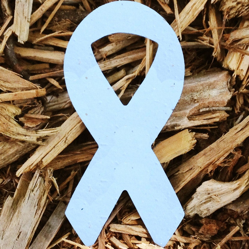 20 Awareness Ribbon Plantable Seeded Paper Shape Favors - Etsy