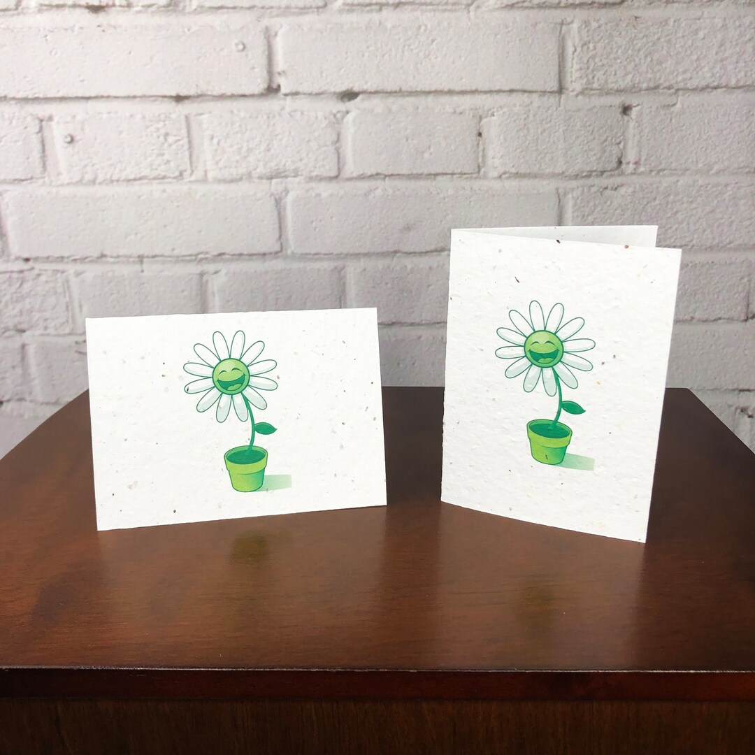 10 Tent Cards With Envelopes 3x5 Business Stationery Recycled Seeded ...