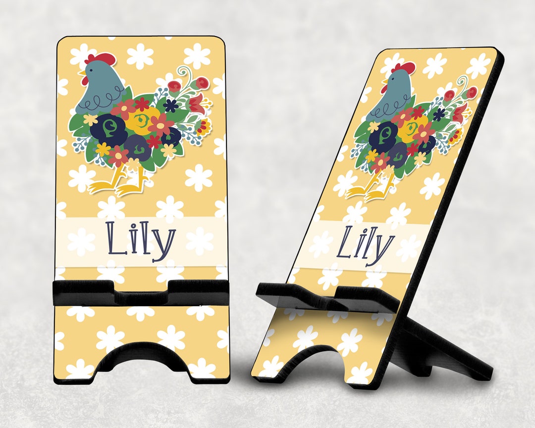 Cute Chicken Design Personalized Phone Stand - Charging Station Device ...