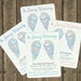 12 Pastel Rainbow Angel Wings Personalized Memorial Cards Plantable ...